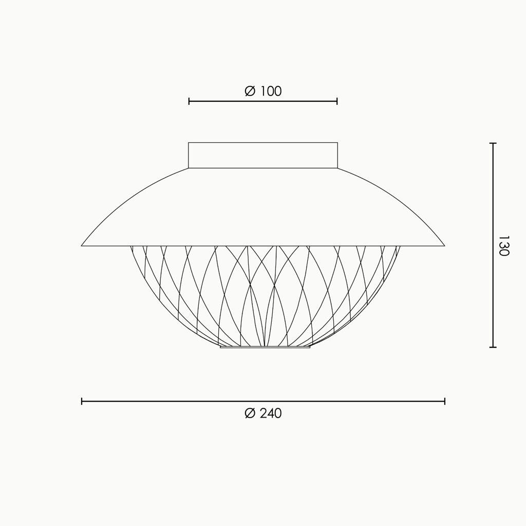 Grace Ceiling/Wall - Brass | Architonic