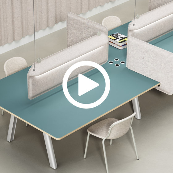 Sustainable design from De Vorm: Big Modular Table System gets an upgrade